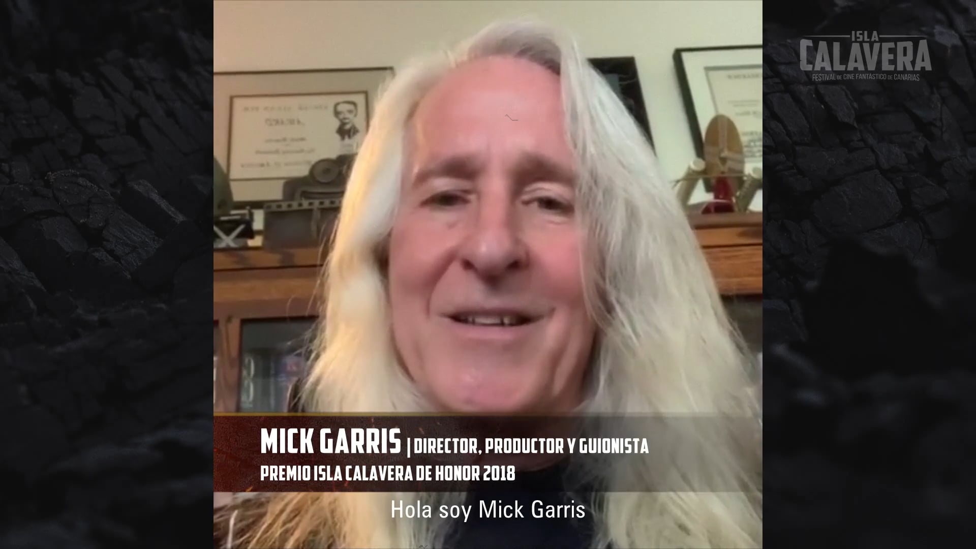 MICK GARRIS · ISLA CALAVERA Festival de Cine Fantástico de Canarias ...